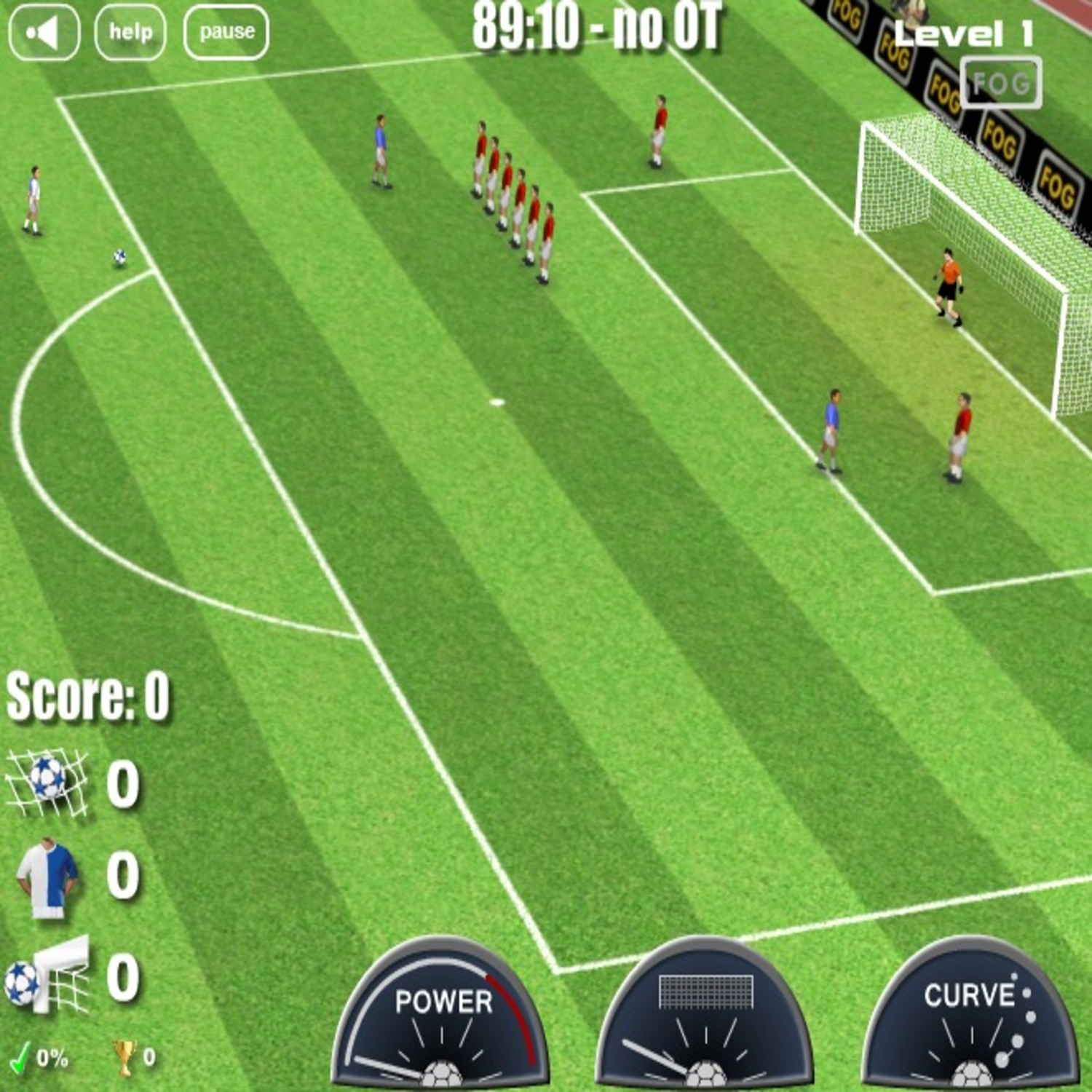 Simulation Jeu de Coup Franc Simulation Jeu de Coup Franc