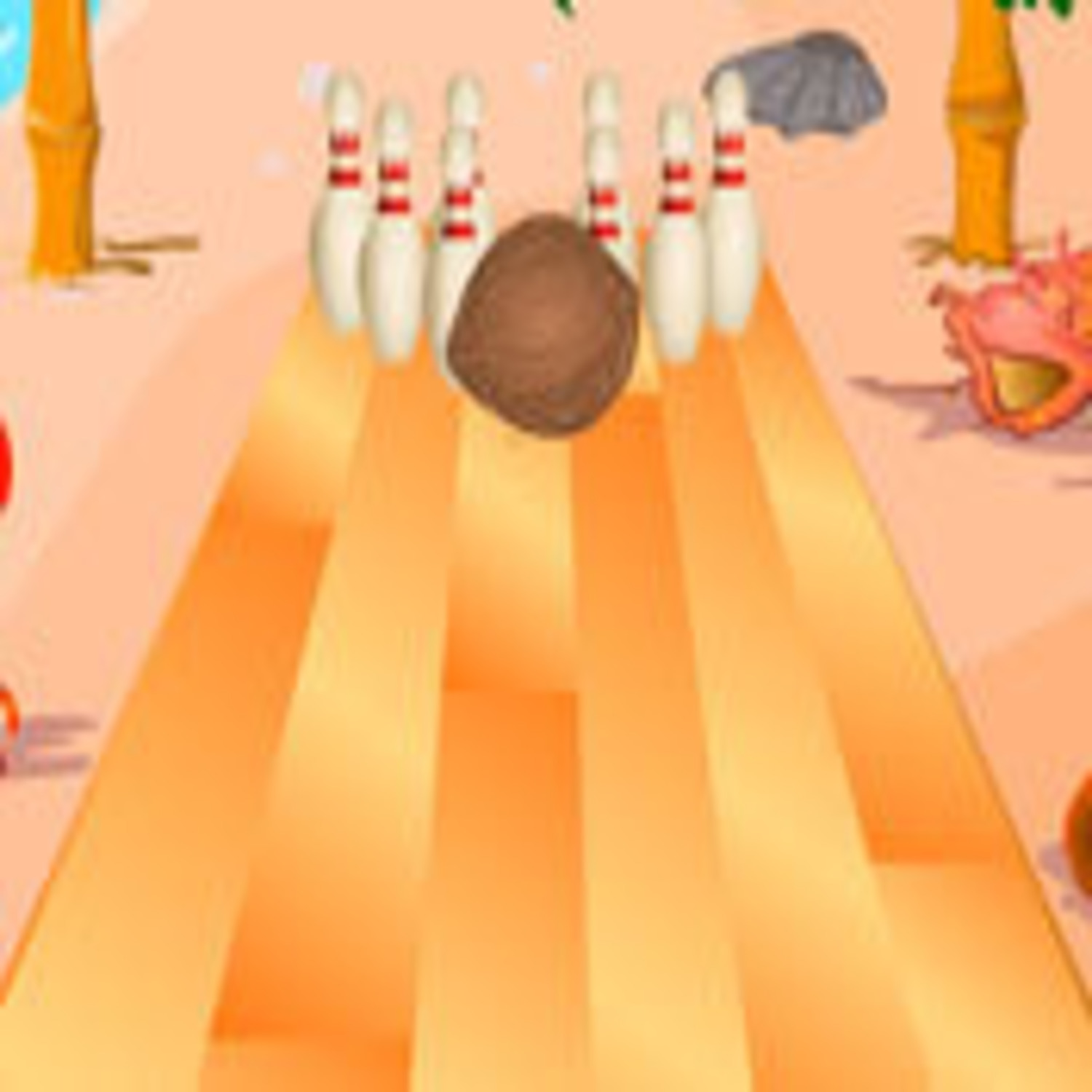 Bowling sur la Plage