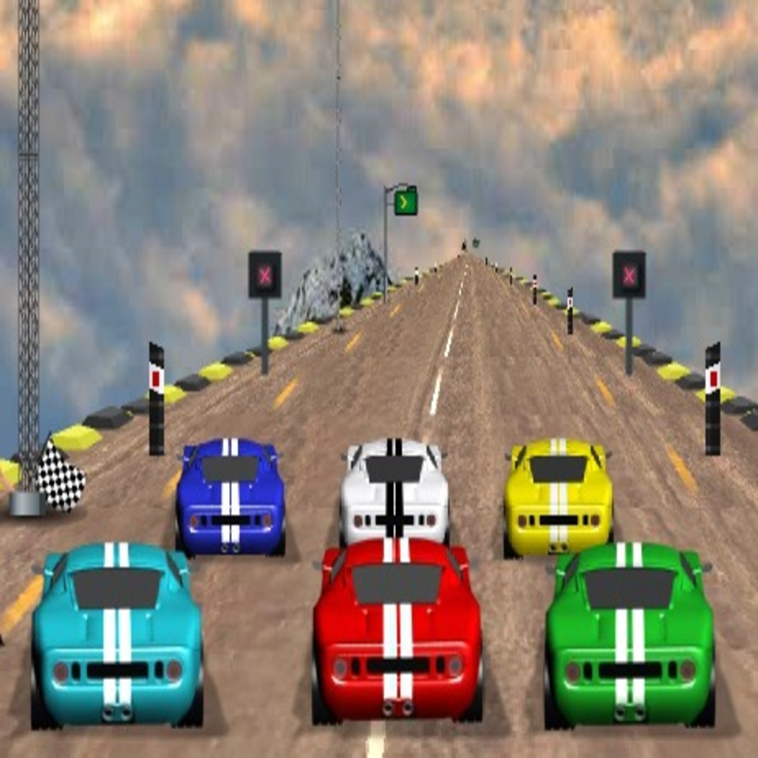 Course de Vitesse en Voiture