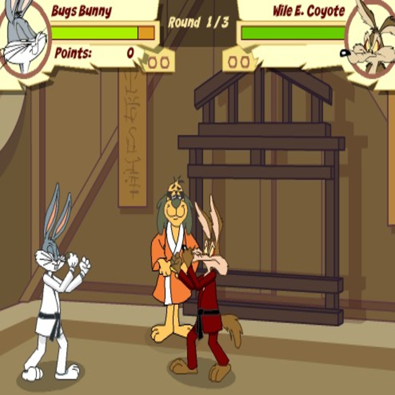 Jeu de Karaté Bugs Bunny